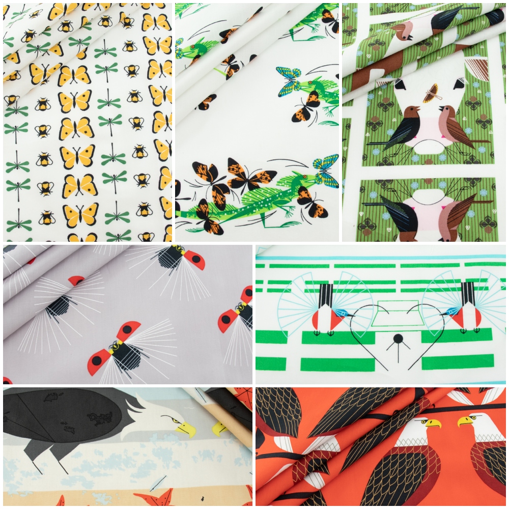 Charley Harper Summer - Fabricworm - Custom & Organic Fabrics