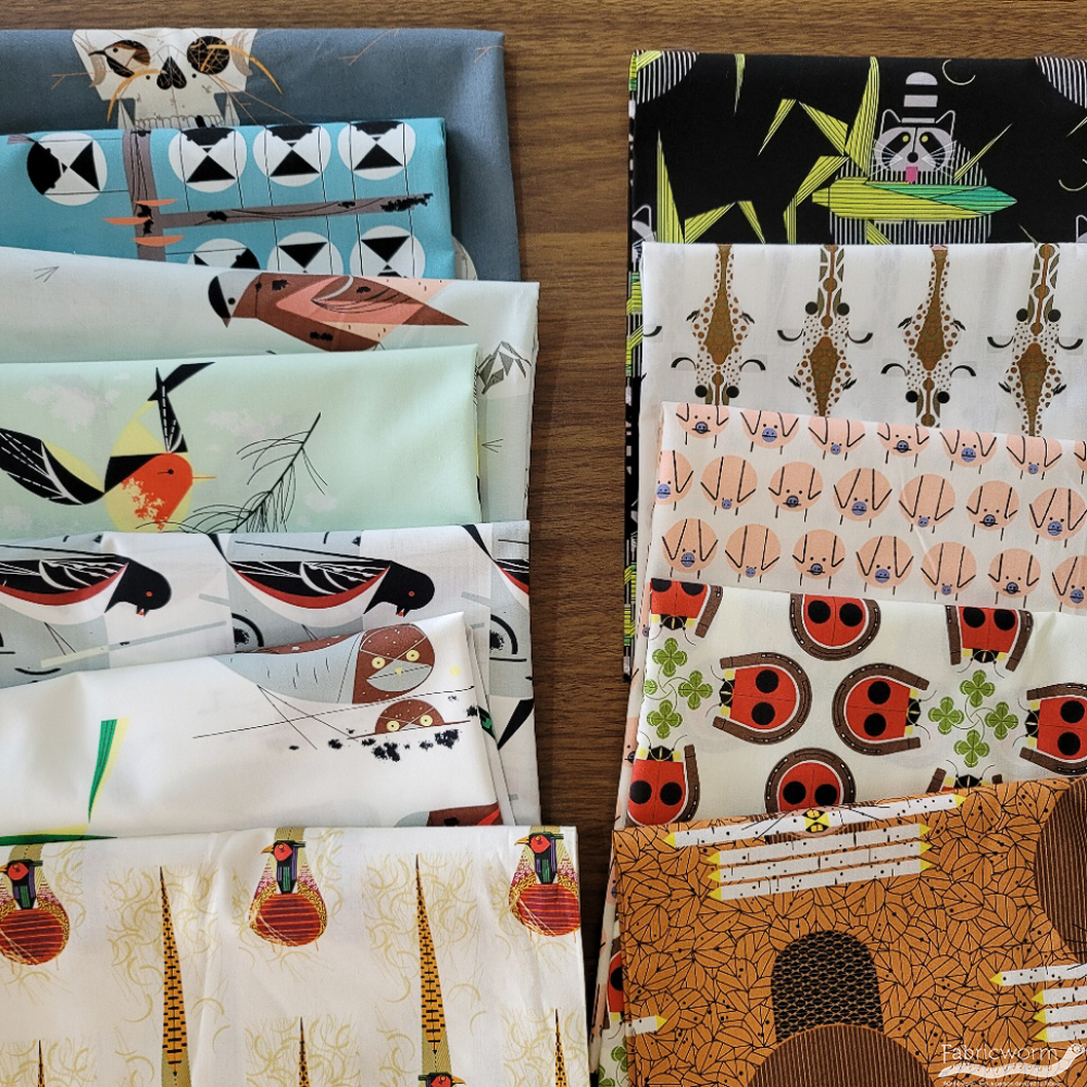 Charley Harper Archive Fabrics - Fabricworm - Custom & Organic Fabrics